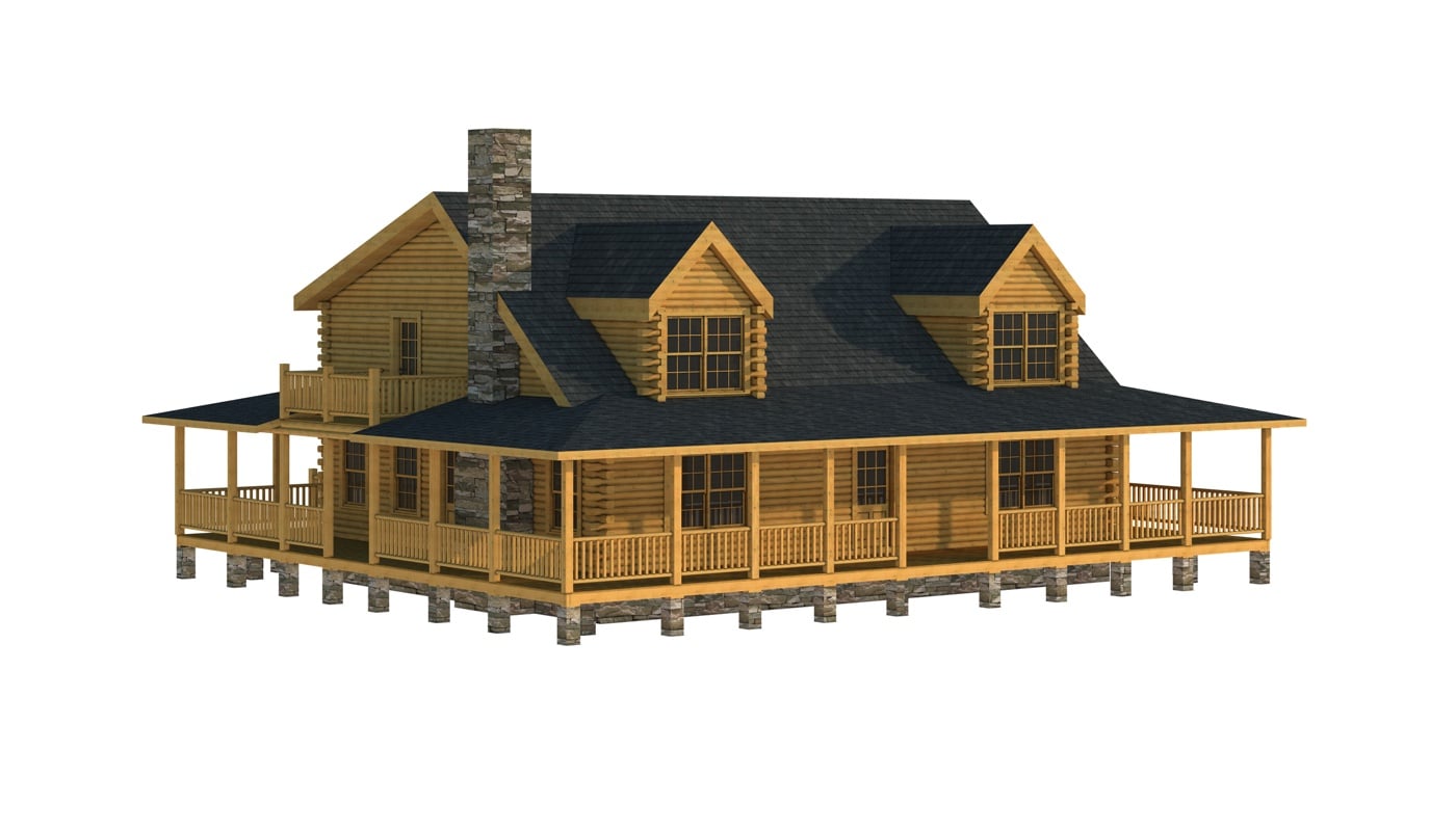 Amelia - Plans & Information | Southland Log Homes