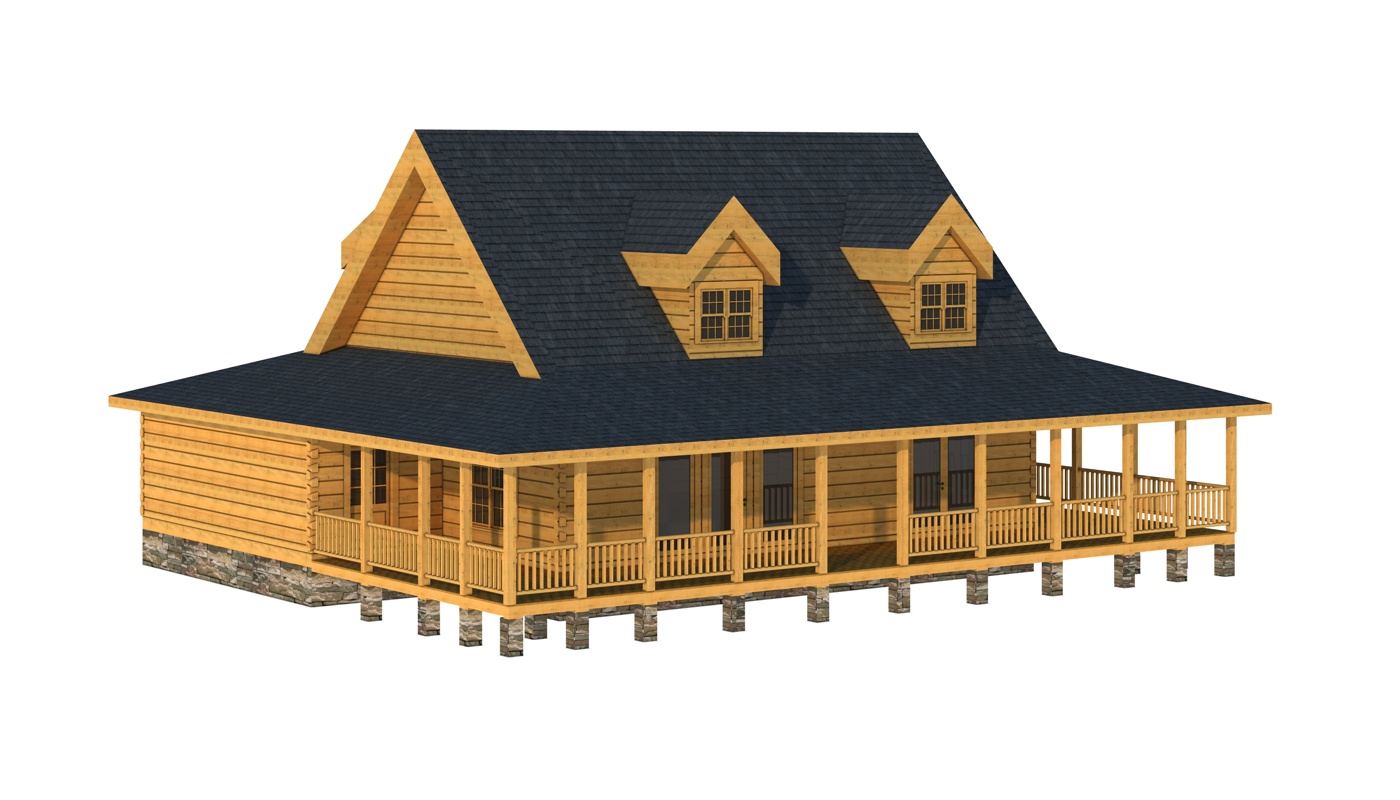 Charlotte - Plans & Information | Southland Log Homes
