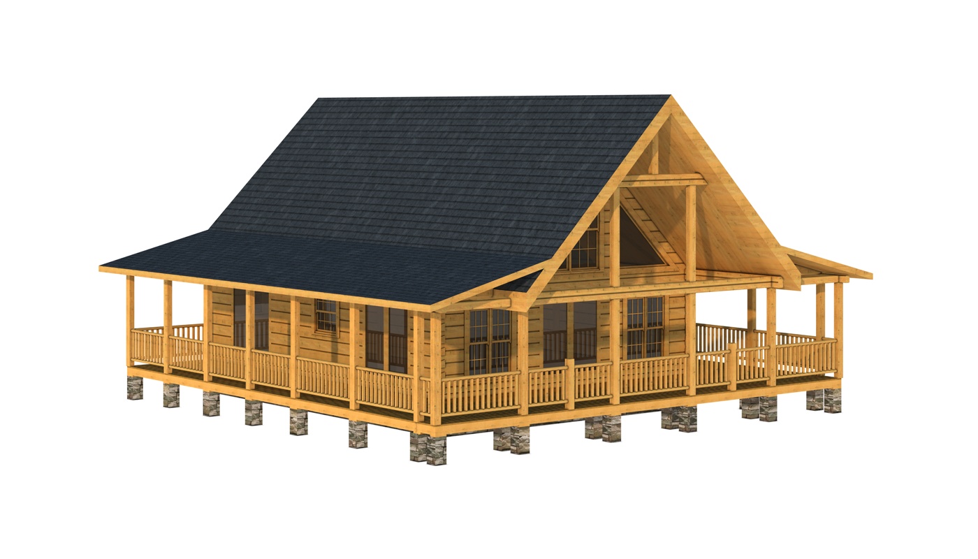 Chester - Plans & Information | Southland Log Homes