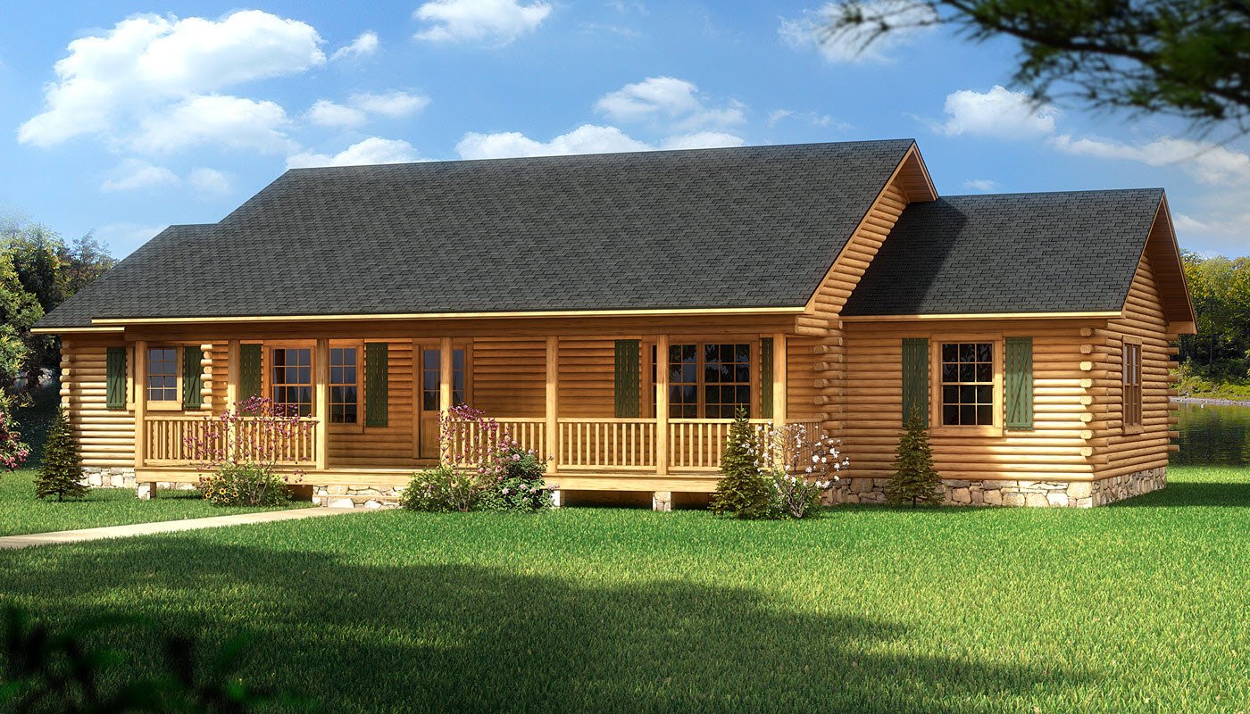 Dauphin Island - Plans & Information | Southland Log Homes