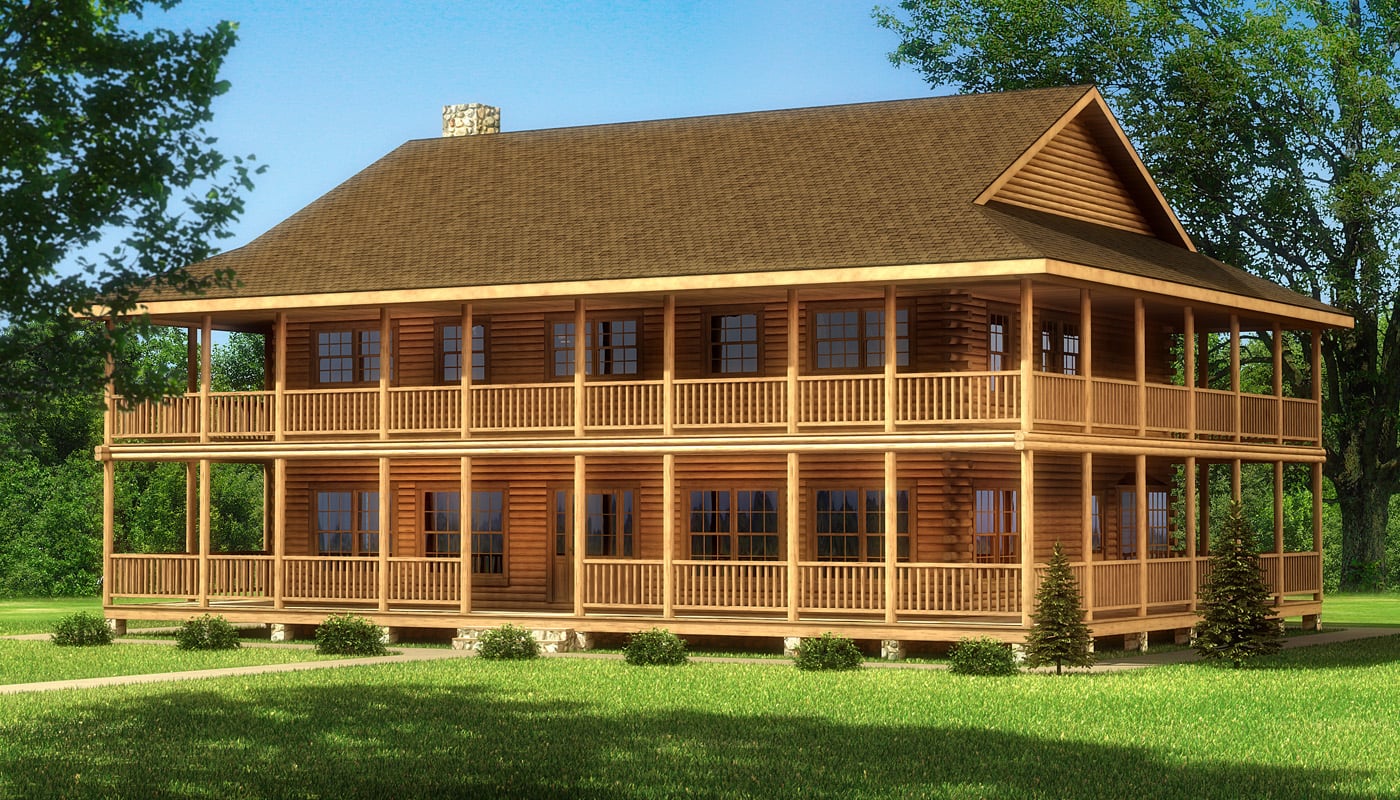 Log House Layout