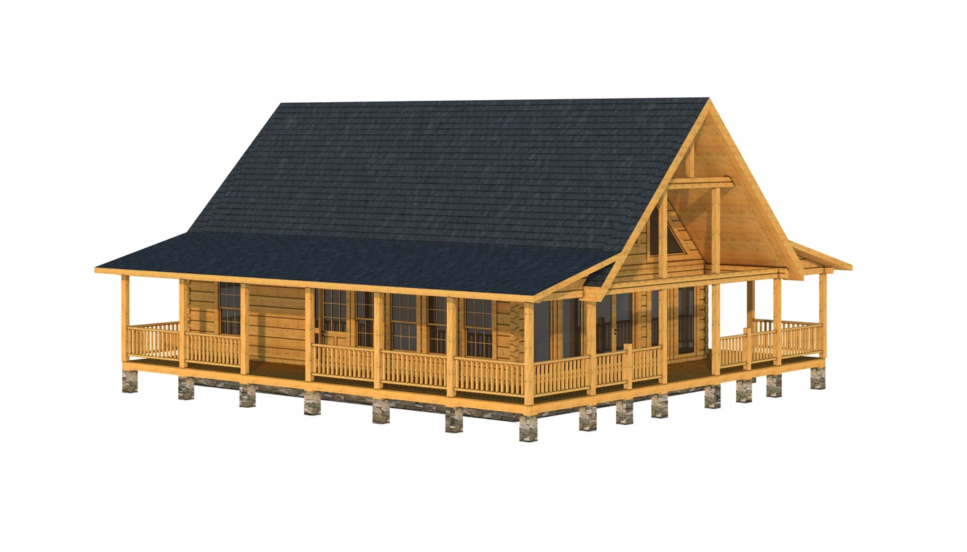 York - Plans & Information | Southland Log Homes