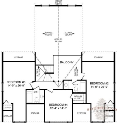 Clark II - Plans & Information | Southland Log Homes