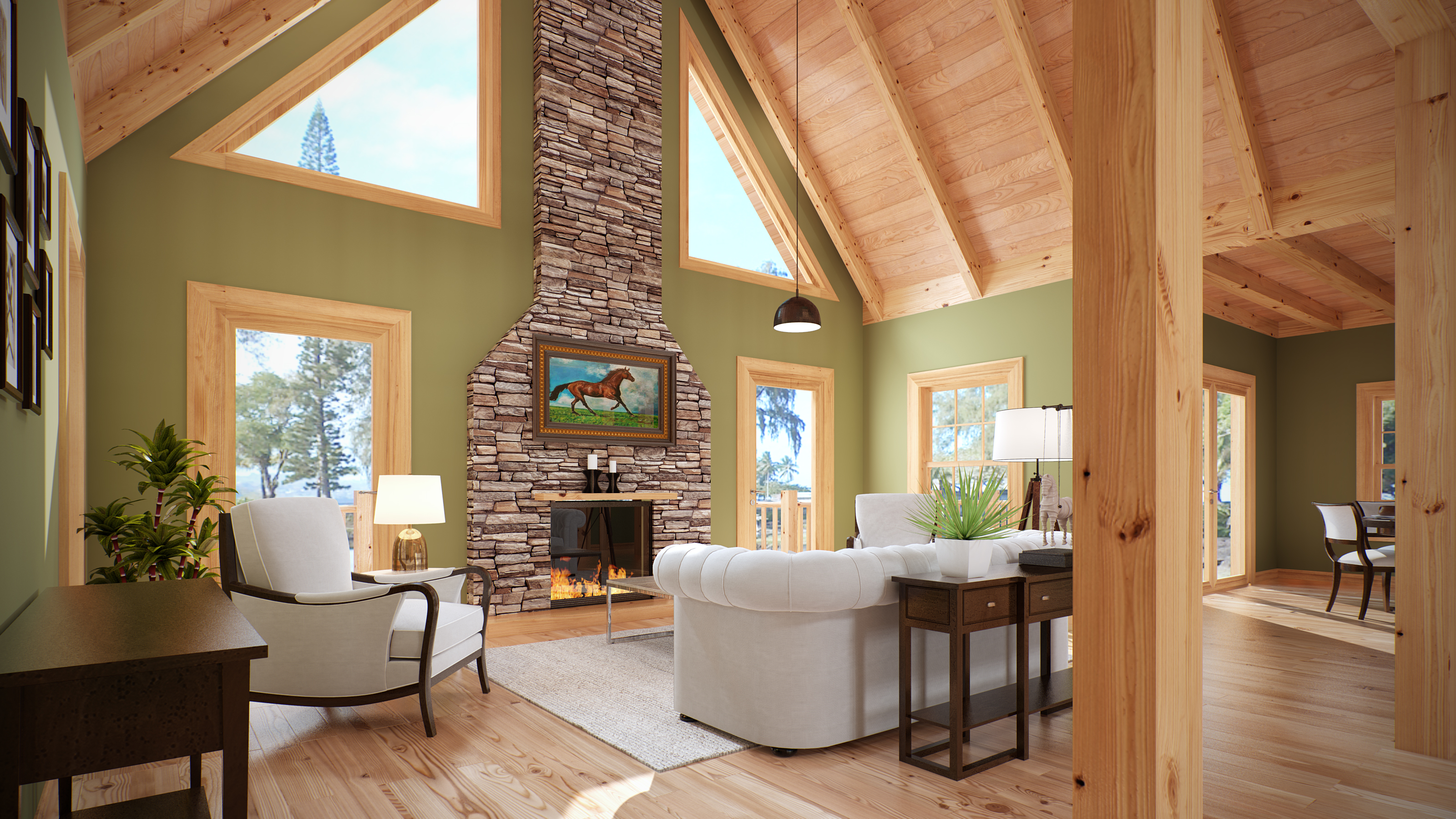 Southland Hybrid Timber Frame | Southland Log Homes