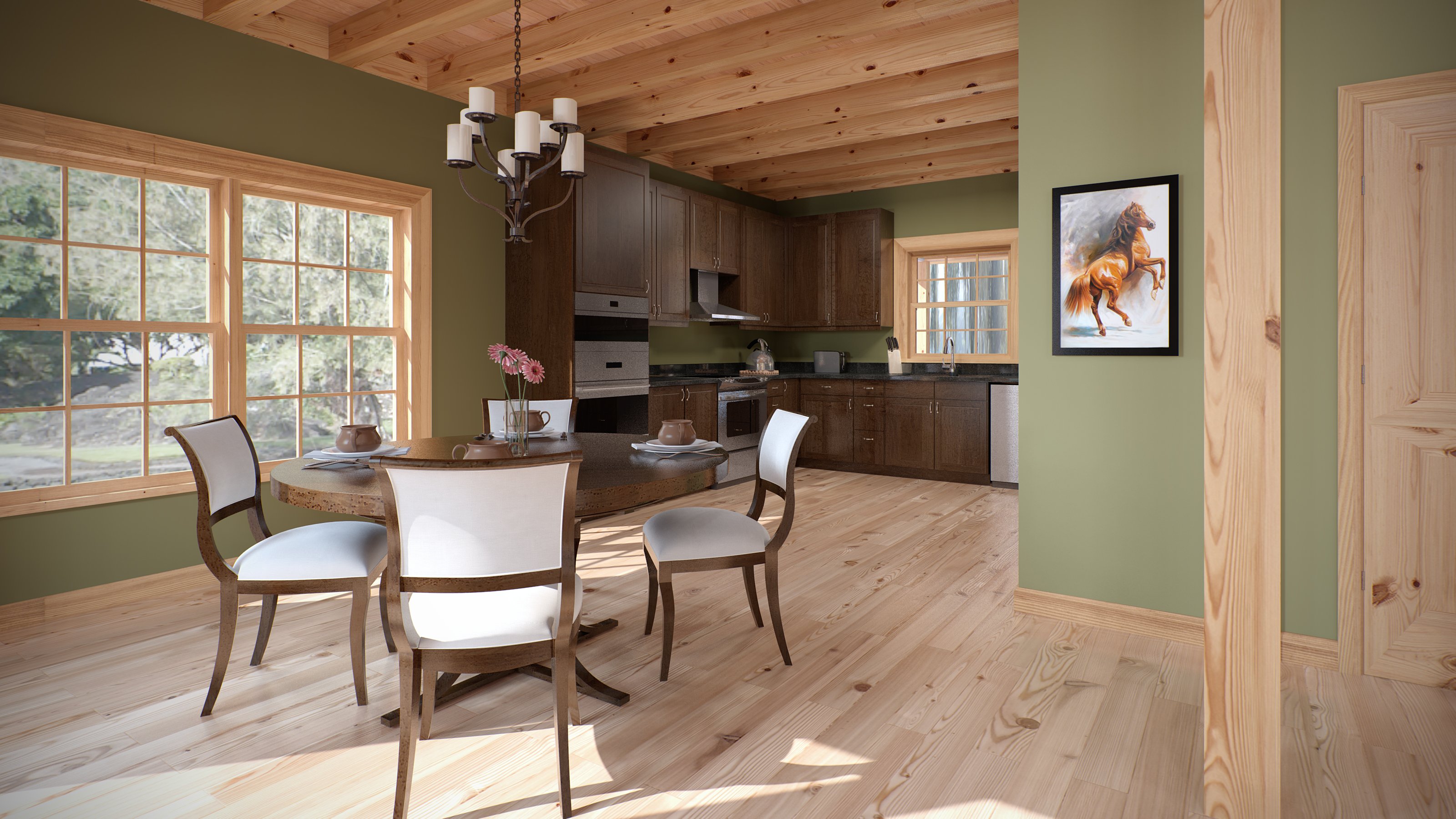 Southland Hybrid Timber Frame | Southland Log Homes