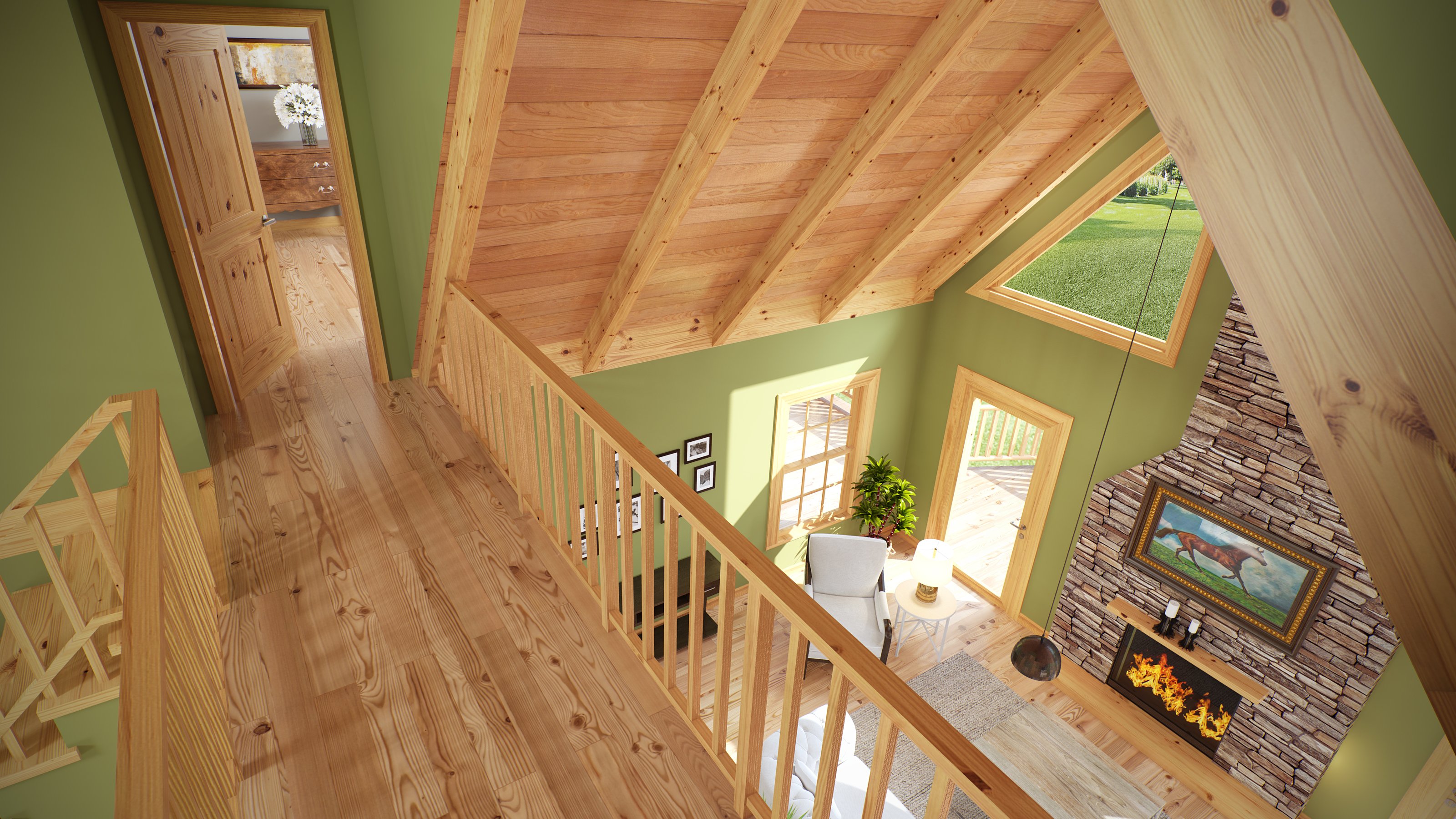 Southland Hybrid Timber Frame | Southland Log Homes